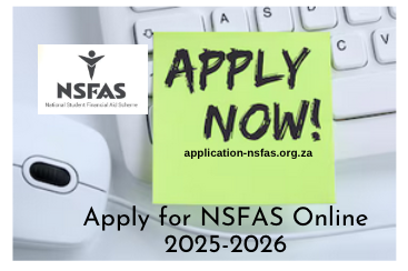 Apply for NSFAS Online 2025-2026 - www.nsfas.org.za