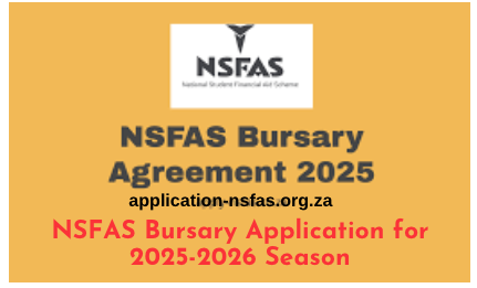 NSFAS Bursary Application for 2025-2026 Season - www.nsfas.org.za