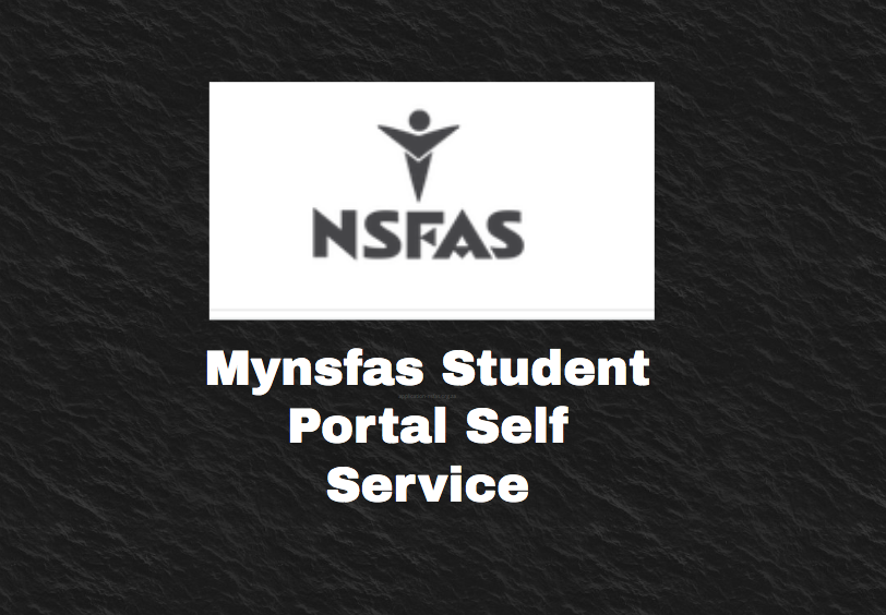 Mynsfas Student Portal Self Service - www.nsfas.org.za