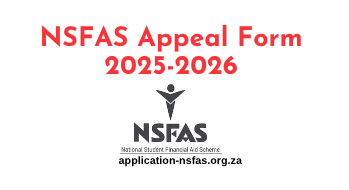 NSFAS Appeal Form 2025-2026 - www.nsfas.org.za